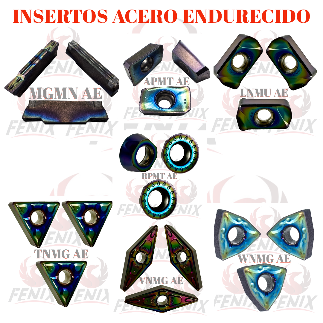 Inserto para Acero Endurecido - Insertos Fénix